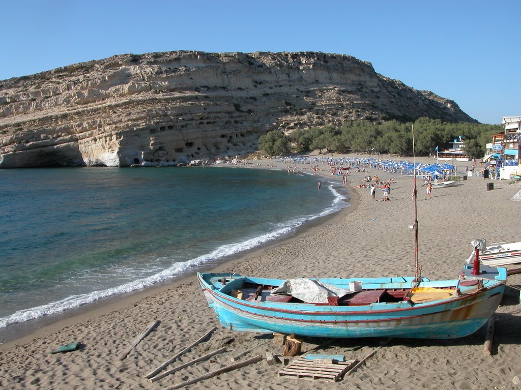 Le spiagge di Creta: Matala, l'insolita spiaggia degli hippie
